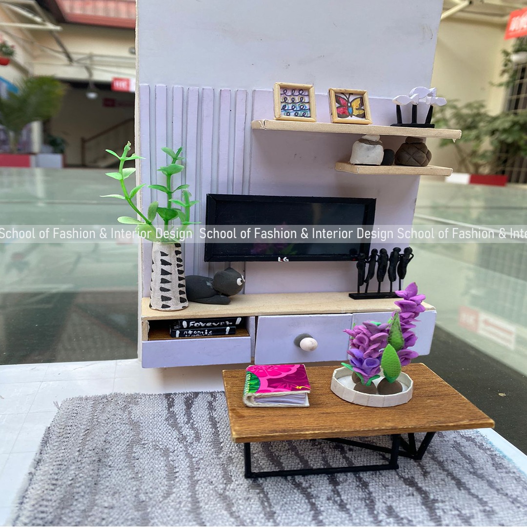 Group Planning & Final product of interior students in Model making ...